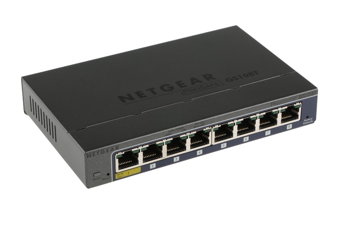 GS108T-200UKS Netgear | Netgear ProSAFE GS108T Smart 8 Port Network ...