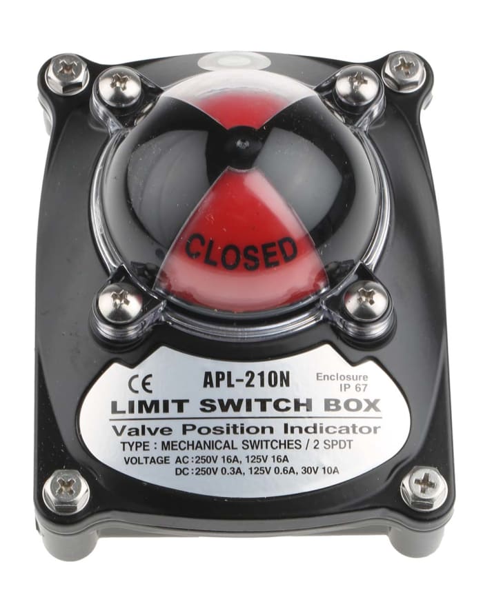 RS PRO | Valve Position Monitor/Limit Switch Box | 760-5722 | RS