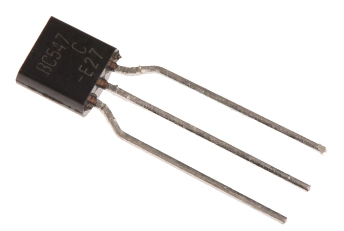 BC547CTA onsemi | onsemi BC547CTA NPN Transistor, 100 mA, 45 V, 3-Pin ...