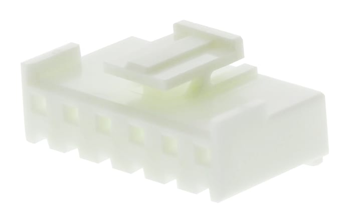 VHR-6N(P) JST | JST, VH Female Connector Housing, 3.96mm Pitch, 6 Way, 1 Row Side Entry, Top ...