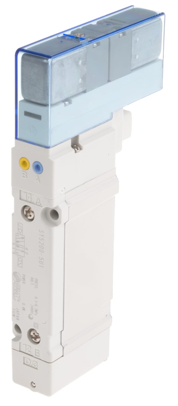 SY5200-5U1-NA SMC | SMC 5/2 Pneumatic Solenoid/Pilot-Operated Control ...