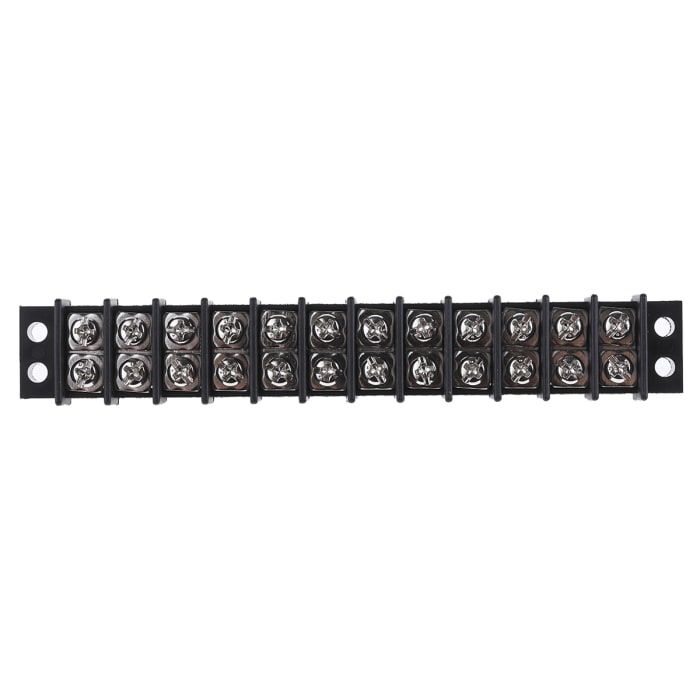 RS PRO | RS PRO Non-Fused Terminal Block, 12-Way, 20A, 12 AWG Wire ...