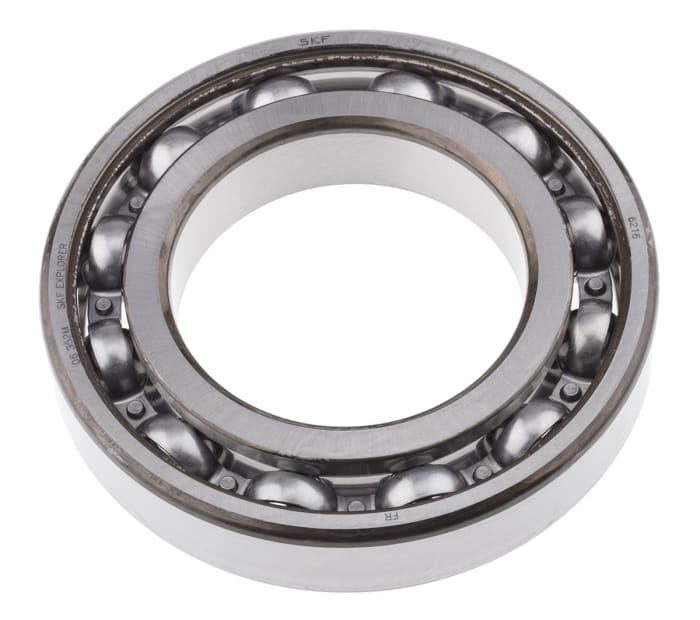 6216 SKF | SKF 6216 1 Row Ball Bearing - 80 mm ID, 140 mm OD | 764-3506 ...