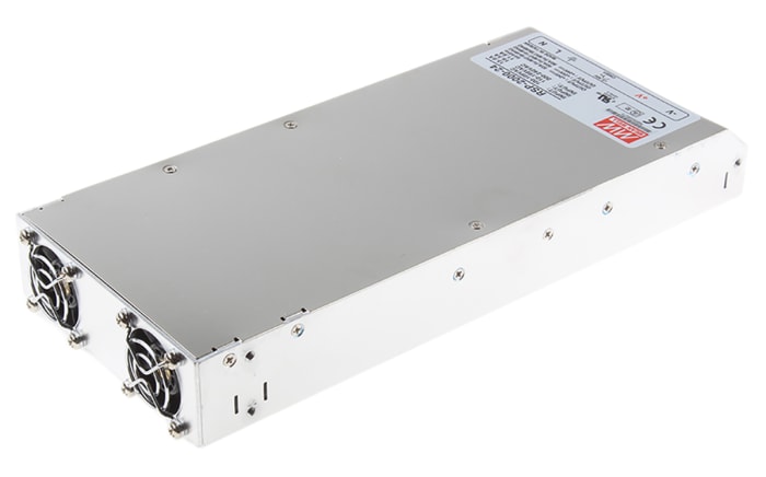 RSP-2000-24 MEAN WELL | MEAN WELL Switching Power Supply, RSP-2000-24, 24V dc, 80A, 1.9kW, 1 ...