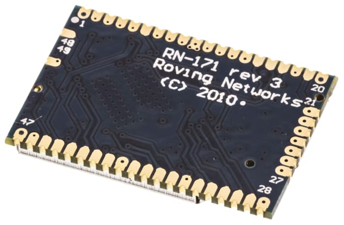 RN171-I/RM Microchip | Microchip RN171-I/RM 3 to 3.7V WiFi Module, IEEE 802.11 GPIO, SPI, UART ...