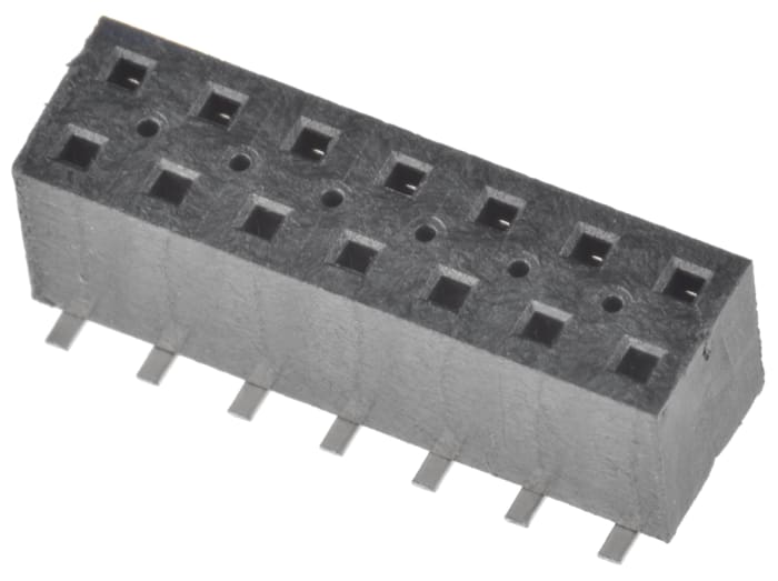TLE-107-01-G-DV Samtec | Samtec, TLE 2mm Pitch 14 Way 2 Row Straight ... TLE-107-01-G-DV Samtec | Samtec, TLE 2mm Pitch 14 Way 2 Row Straight ...
