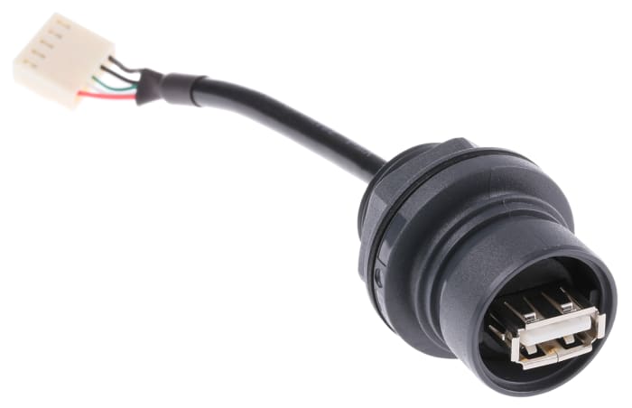 PXP6043/A Bulgin | USB chassis sealed 'A' to 5 way crimp | 765-9791 | RS