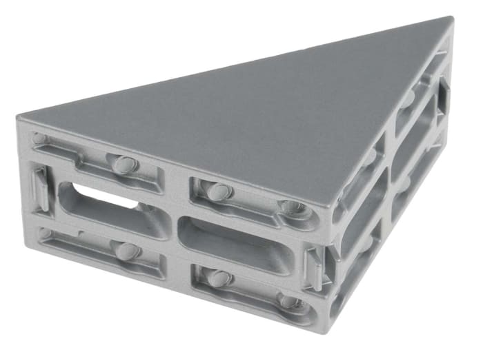 RS PRO | RS PRO Angle Bracket, Connecting Component, Strut Profile 40 ...