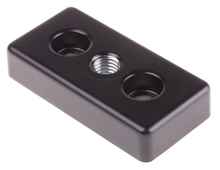 RS PRO | RS PRO M12, M8 Thread Base Plate, 8mm Groove | 767-5806 | RS