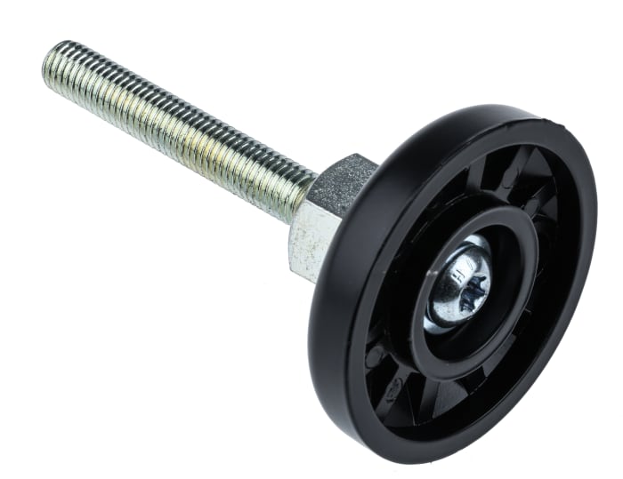 RS PRO | RS PRO M10 Thread Pivot Foot, 10mm 6mm Groove | 767-5840 | RS