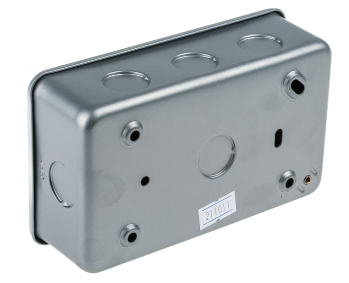 RS PRO | RS PRO Grey 2 Gang Plug Socket, 1 Pole Poles, 13A, Type G ... RS PRO | RS PRO Grey 2 Gang Plug Socket, 1 Pole Poles, 13A, Type G ...