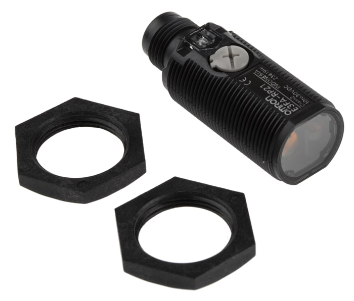 E3FA-RP21 Omron | Omron Retroreflective Photoelectric Sensor, Barrel ...