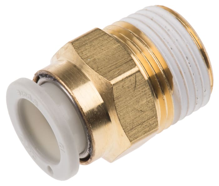 KQ2H10-03AS SMC | SMC KQ2 Series Straight Threaded Adaptor, R 3/8 Male ... KQ2H10-03AS SMC | SMC KQ2 Series Straight Threaded Adaptor, R 3/8 Male ...