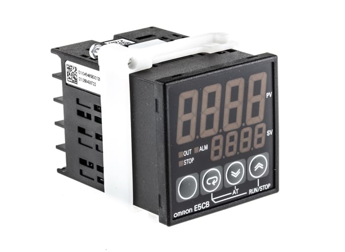 E5CB-R1P AC100-240 Omron | Omron E5CB Panel Mount PID Temperature Controller, 48 x 48mm, 1 ...