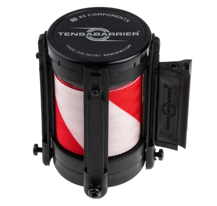 CAS-MAX-D3 Tensator | Tensator Red & White PET Retractable Barrier, 3 ...