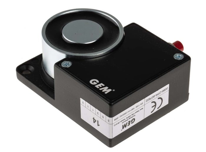 RS PRO | RS PRO Single Door Access Control Door Magnet, 100lb Holding ...