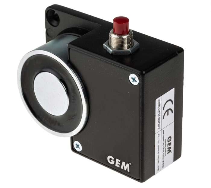 RS PRO | RS PRO Single Door Access Control Door Magnet, 100lb Holding ...