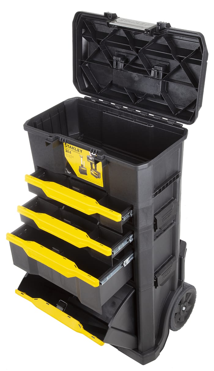 1-79-206 Stanley | Stanley 4 Drawer Aluminium, Plastic Wheeled | 776 ...
