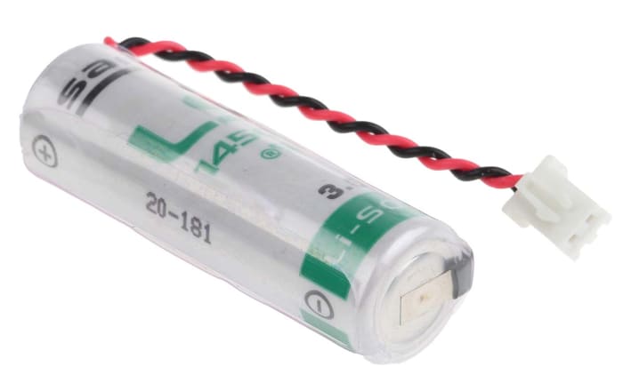 LS14500FLC Saft | Saft LS 14500 Lithium Thionyl Chloride AA Battery 3.6 ...