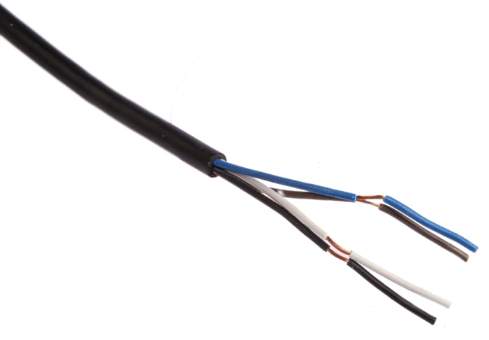 XS2F-M12PVC4S2M Omron | Omron Straight Female 4 way M12 to Unterminated ...