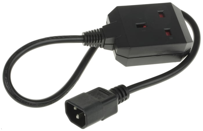 AP9881 APC | APC IEC C14 Type G UK Socket Power Cord, 610mmAP | 779 ...
