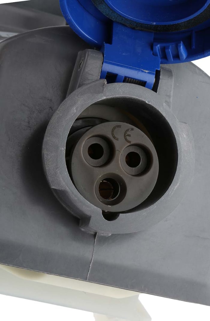 402.1683 Scame | Conector de potencia industrial Hembra, Formato 2P + E ...