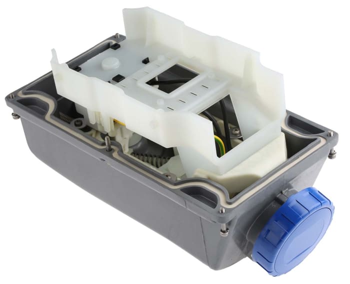 402.1683 Scame | Conector de potencia industrial Hembra, Formato 2P + E ...