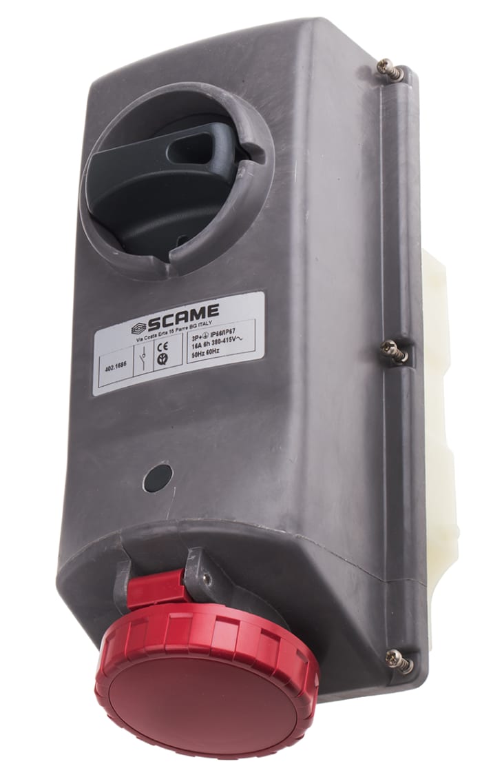 402.1686 Scame | Conector de potencia industrial Scame, ADVANCE GRP ...