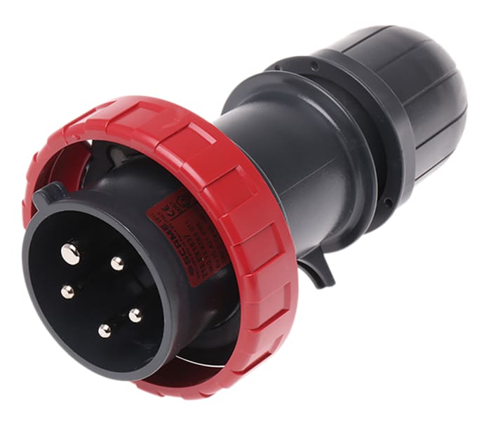 218.EX1637 Scame | Scame IP66 Red Cable Mount 3P + N + E Industrial ...