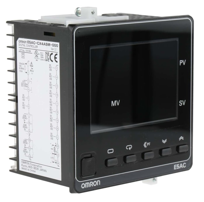 E5AC-CX4A5M-000 Omron | Omron E5AC PID Sıcaklık Kontrol Cihazı, Tek ...