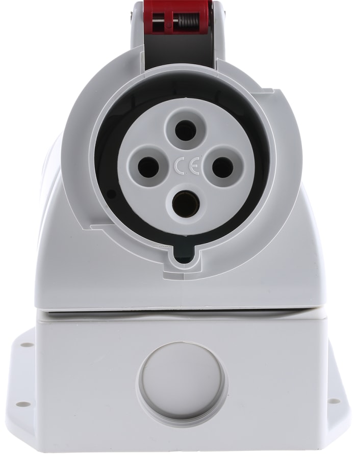518.3256T Scame | Conector de potencia industrial Hembra, Formato 3P ...
