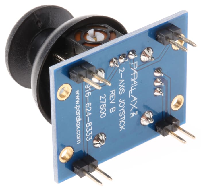 27800 Parallax Inc | Módulo Joystick Parallax Inc 2-Axis - 27800 | 781 ...