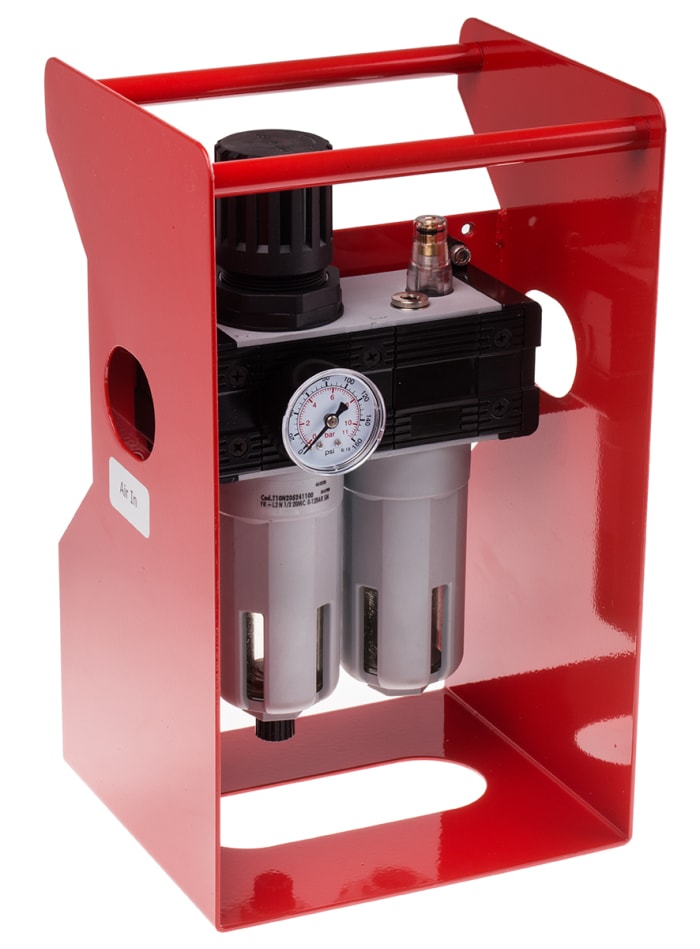 RS PRO | RS PRO G 1/2 FRL, 20μ Filtration Size - With Pressure Gauge ...