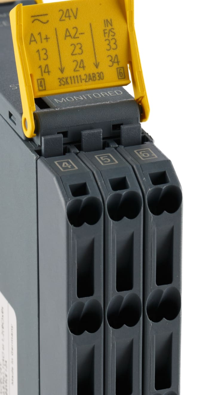 3SK1111-2AB30 Siemens | Siemens SIRIUS 3SK1 Safety Relay 24V ac/dc ...