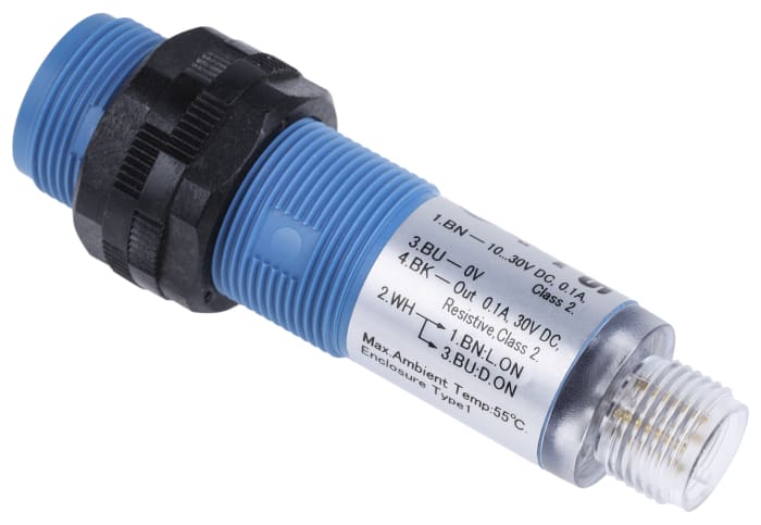 VL180-2P42436 SICK | SICK Retroreflective Photoelectric Sensor, Barrel Sensor, 50 mm → 7 m ...