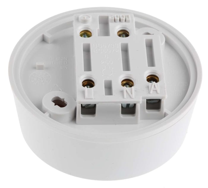 K4240WHR MK Electric | 4 terminal White Ceiling Rose, 75mm Diameter ...