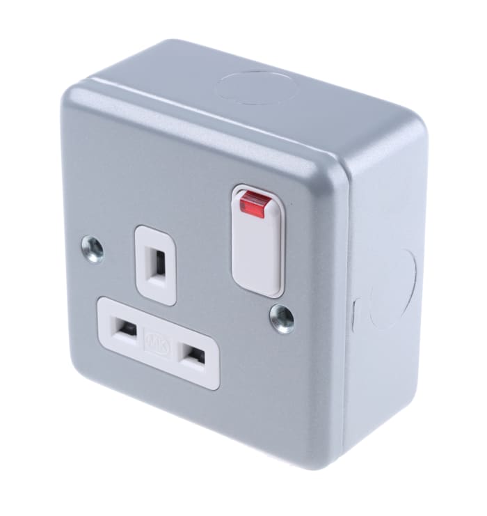 K2477ALM MK Electric | MK Electric 1 Gang Plug Socket, 13A, Type G ... K2477ALM MK Electric | MK Electric 1 Gang Plug Socket, 13A, Type G ...