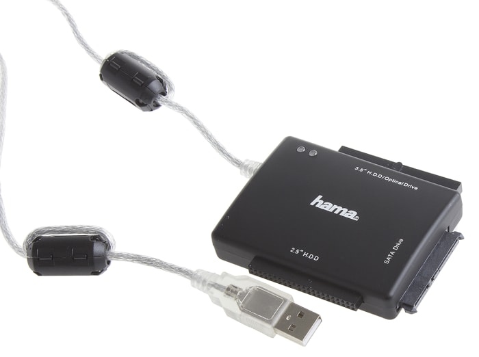 49219 HAMA | Hama USB - IDE/SATA Hard Disk Adapter | 787-3307 | RS ...