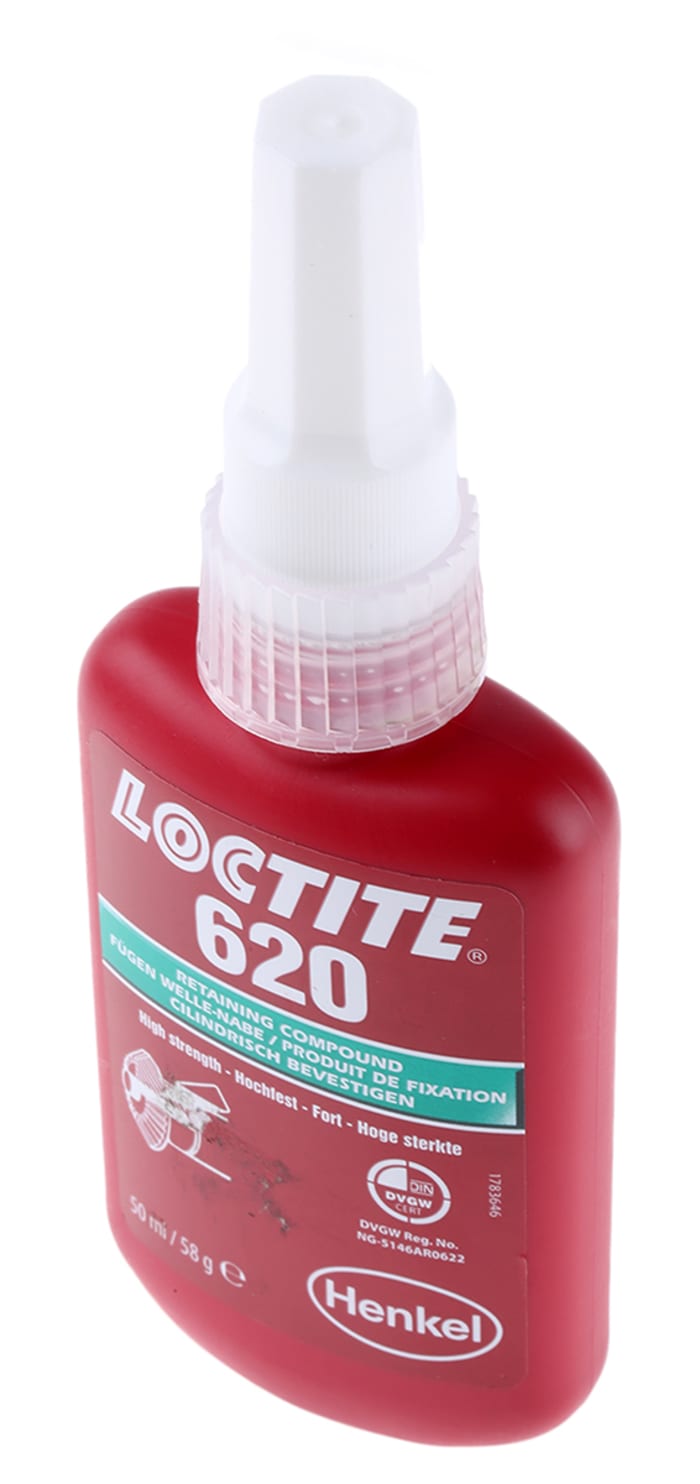 620 Loctite | Loctite Yeşil Yüksek Mukavemetli Sıkı Geçme Ürünü Şişe 50 ...