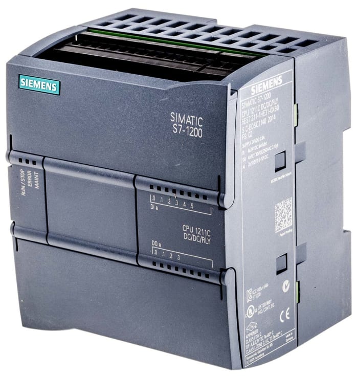 6ES7211-1HE40-0XB0 Siemens | Siemens SIMATIC S7-1200 Series PLC CPU for ...