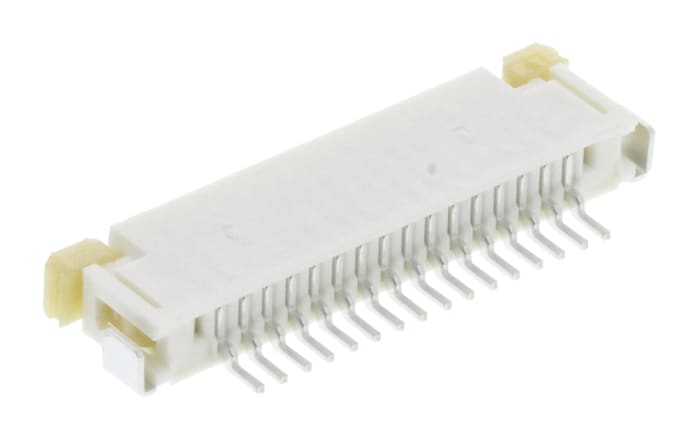 522071633 Molex | Conector FPC hembra Ángulo de 90° Molex serie Easy-On de 16 vías, paso 1mm, 1 ...