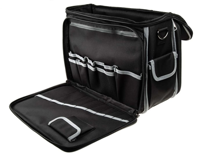 RS PRO | RS PRO Polyester Tool Bag with Shoulder Strap 400mm x 190mm x ...