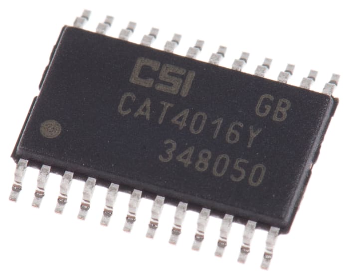 CAT4016Y-T2 onsemi | onsemi LED Driver IC, 3/5.5 V dc 1.6 A 24-Pin ...