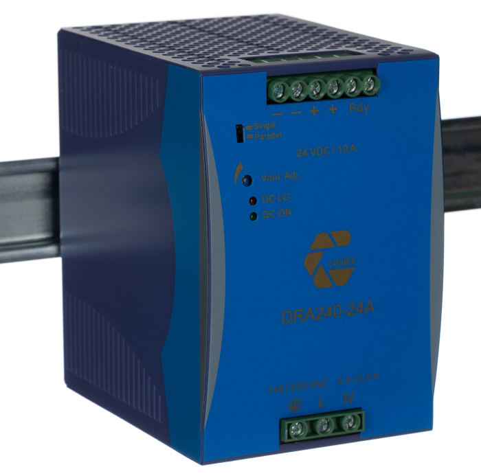DRA240-24A Chinfa | Chinfa DRA240 Switched Mode DIN Rail Power Supply ...