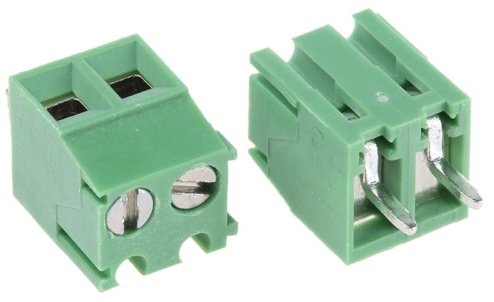 RS PRO | Regletas de terminales PCB Hembra RS PRO de 2 vías, paso 3.5mm ...