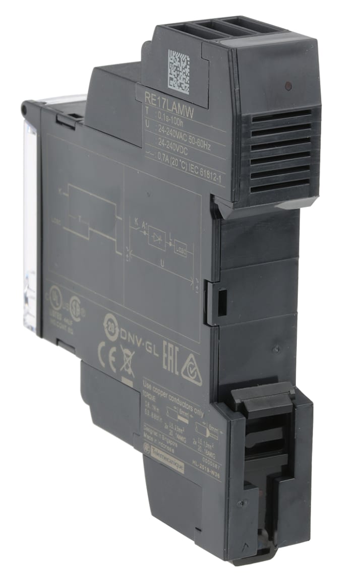 RE17LAMW Schneider Electric | Schneider Electric DIN Rail Single ...
