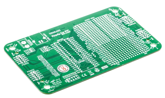 MIKROE-766 MikroElektronika | MikroElektronika Ready for PIC MCU Development Board MIKROE-766 ...