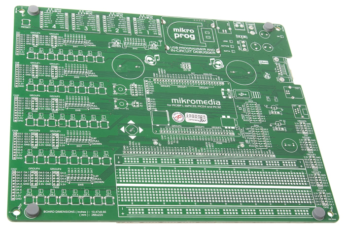 MIKROE-1189 MikroElektronika | Kit de desarrollo display TFT de 2.8pulgada MikroElektronika ...