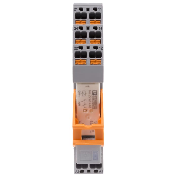 2903332 Phoenix Contact | Phoenix Contact DIN Rail Power Relay, 120V ac ...
