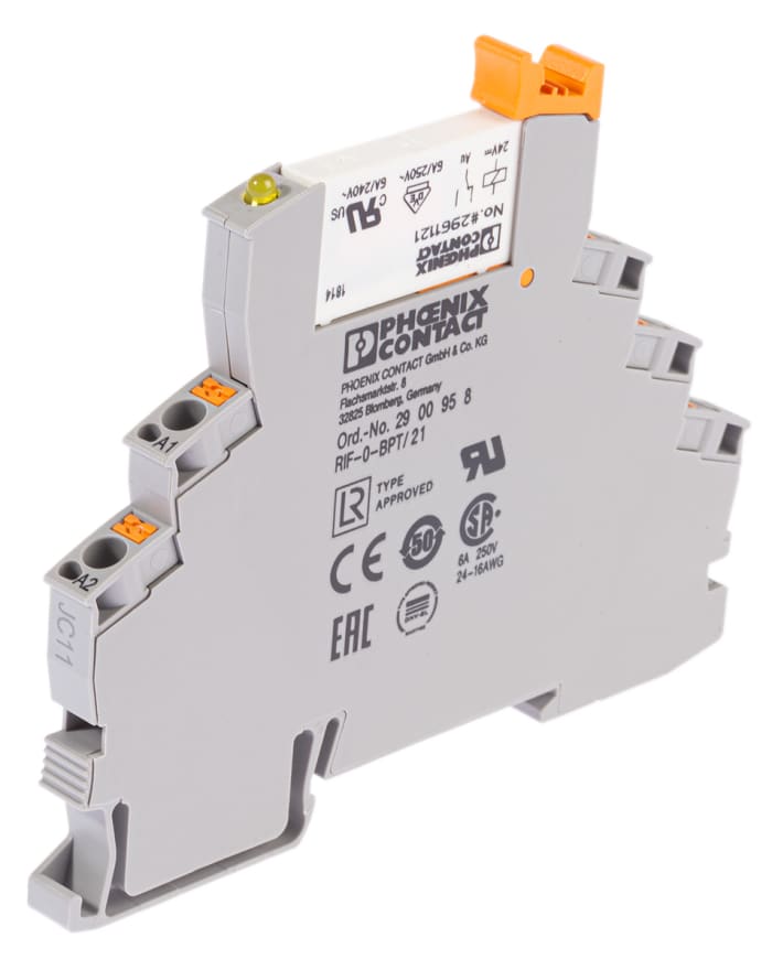 2903368 Phoenix Contact | Phoenix Contact RIF-0-RPT-24DC/21AU Series ...